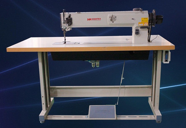 Long arm industrial sewing machine